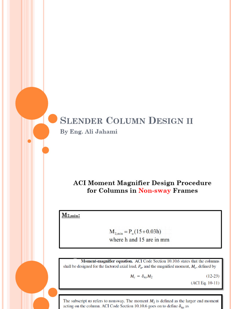 Slender Column 2 | PDF