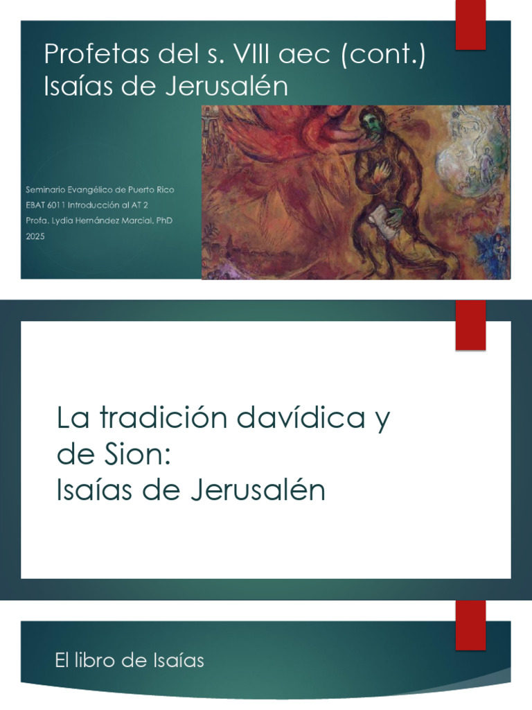 03 Primer Isaías | PDF | Isaias | Jesús
