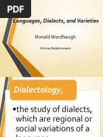 The Pirahã Language | PDF | Linguistics | Tone (Linguistics)