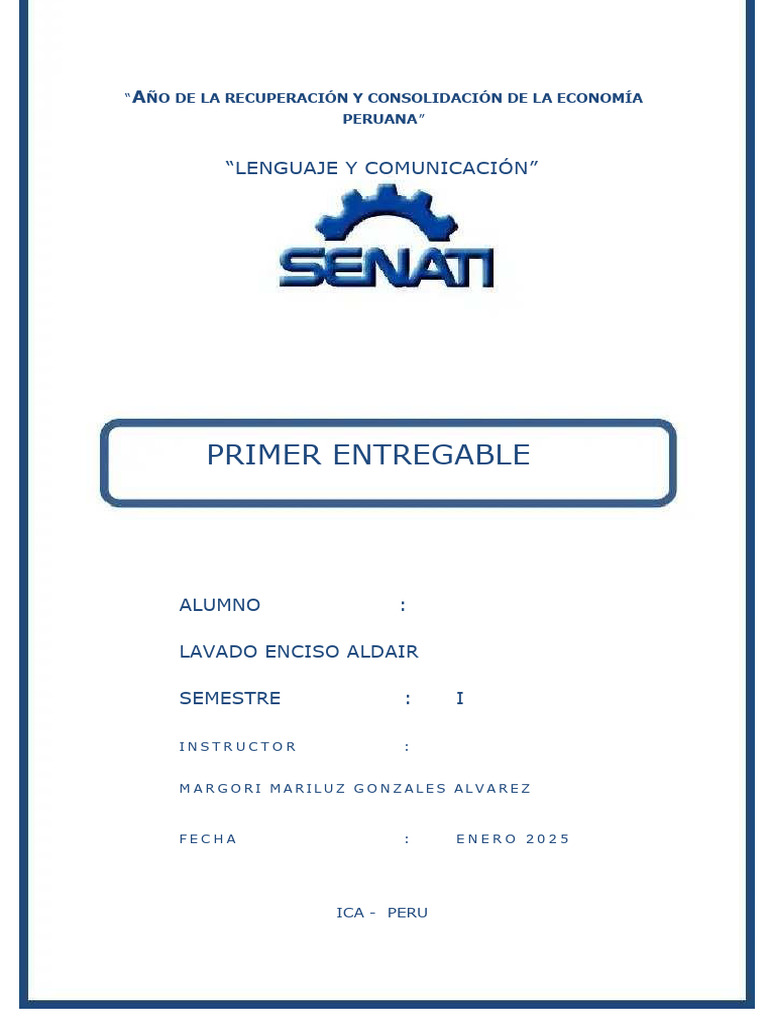 Entregable 1 Lenguaje | PDF | Innovación | Creatividad