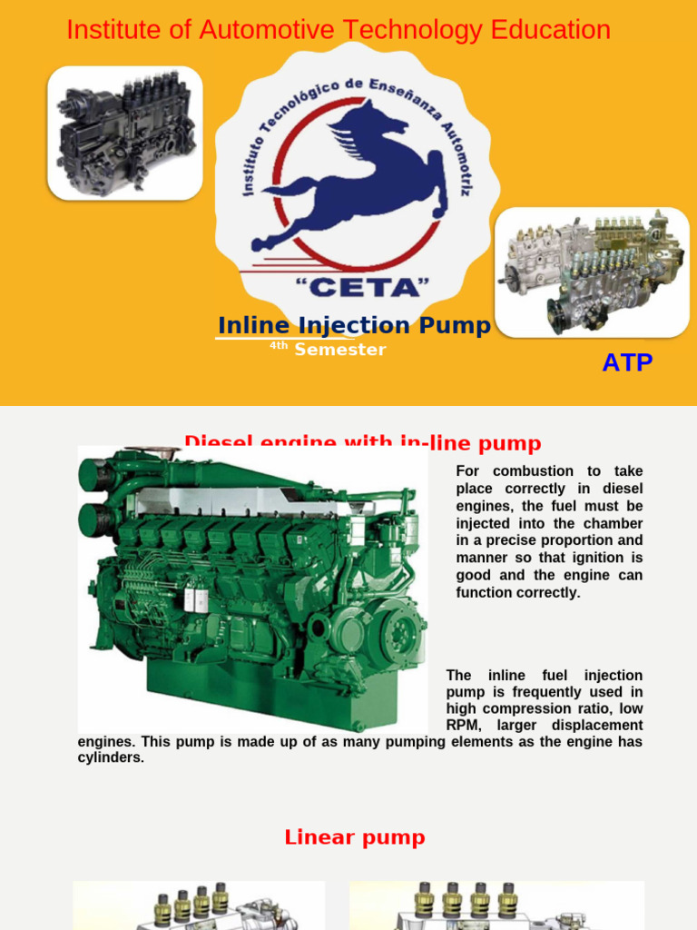 Inline Injection Pump Overview and Disassembly | PDF | Fuel Injection ...