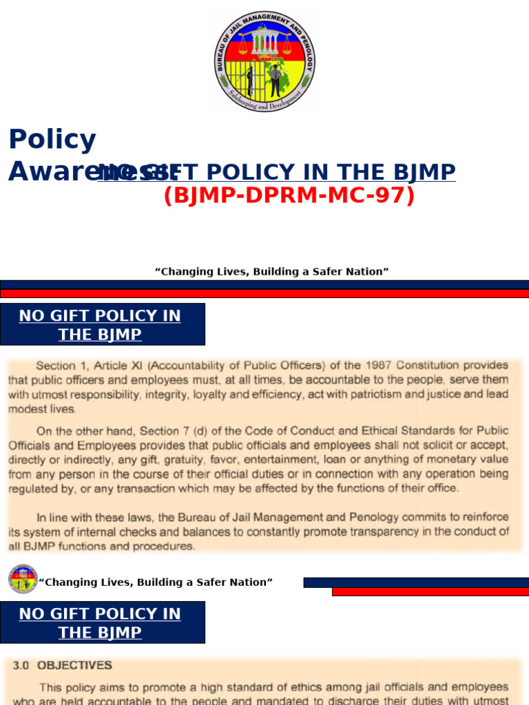 BJMP DPRM MC 97 | PDF