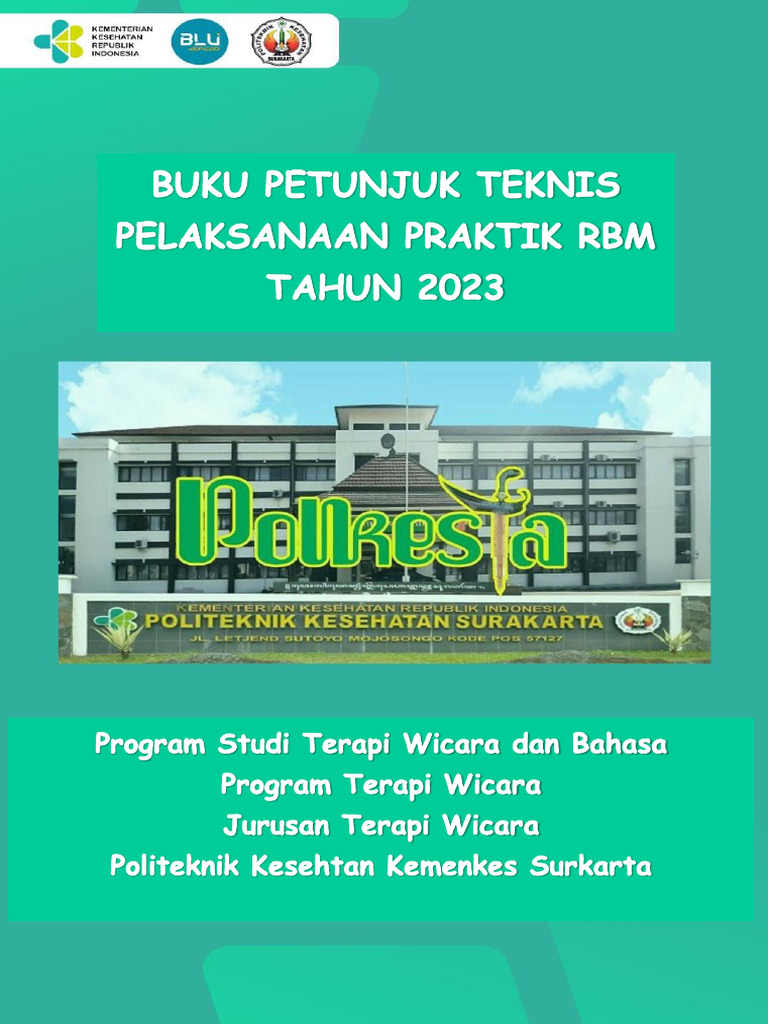 Buku Petunjuk RBM Edit 10 Okt 2023 | PDF