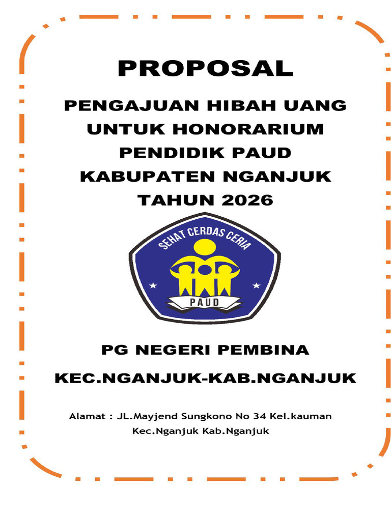 Proposal PG Pembina Hibah 2026 | PDF