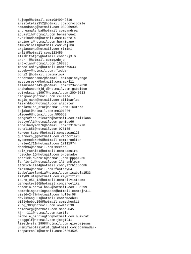 Hotmail 4071938474 | PDF