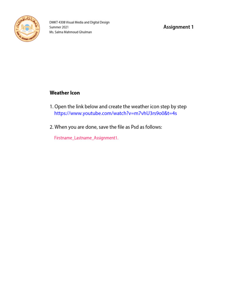 Assignment 1 | PDF