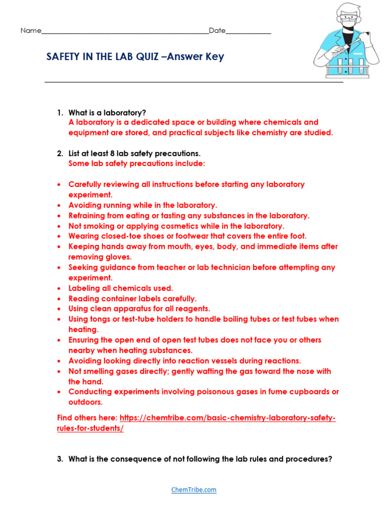 Essential Lab Safety Guidelines | PDF | Laboratories | Waste