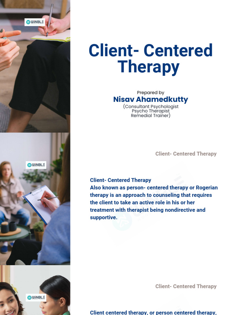 Overview of Client-Centered Therapy | PDF | Psychotherapy | Mental Health