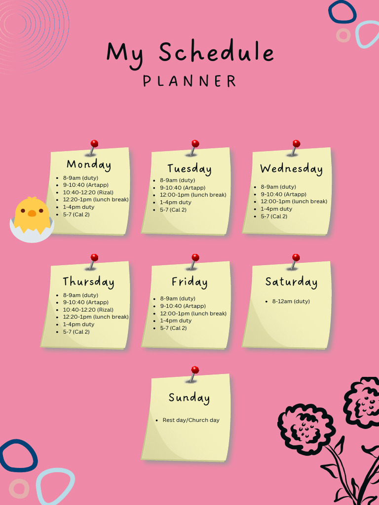Beige Clean Weekly Planner Template - 20240617 - 185008 - 0000 | PDF