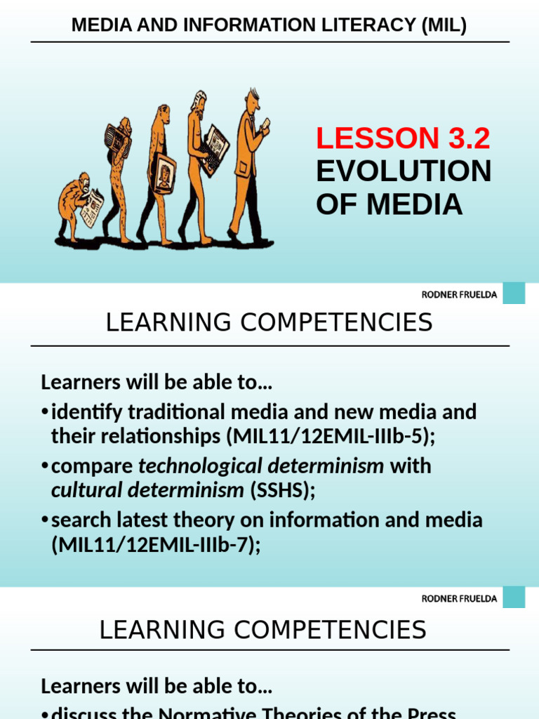 Lesson-3.2 For Media and Information Literacy | PDF | Information ...