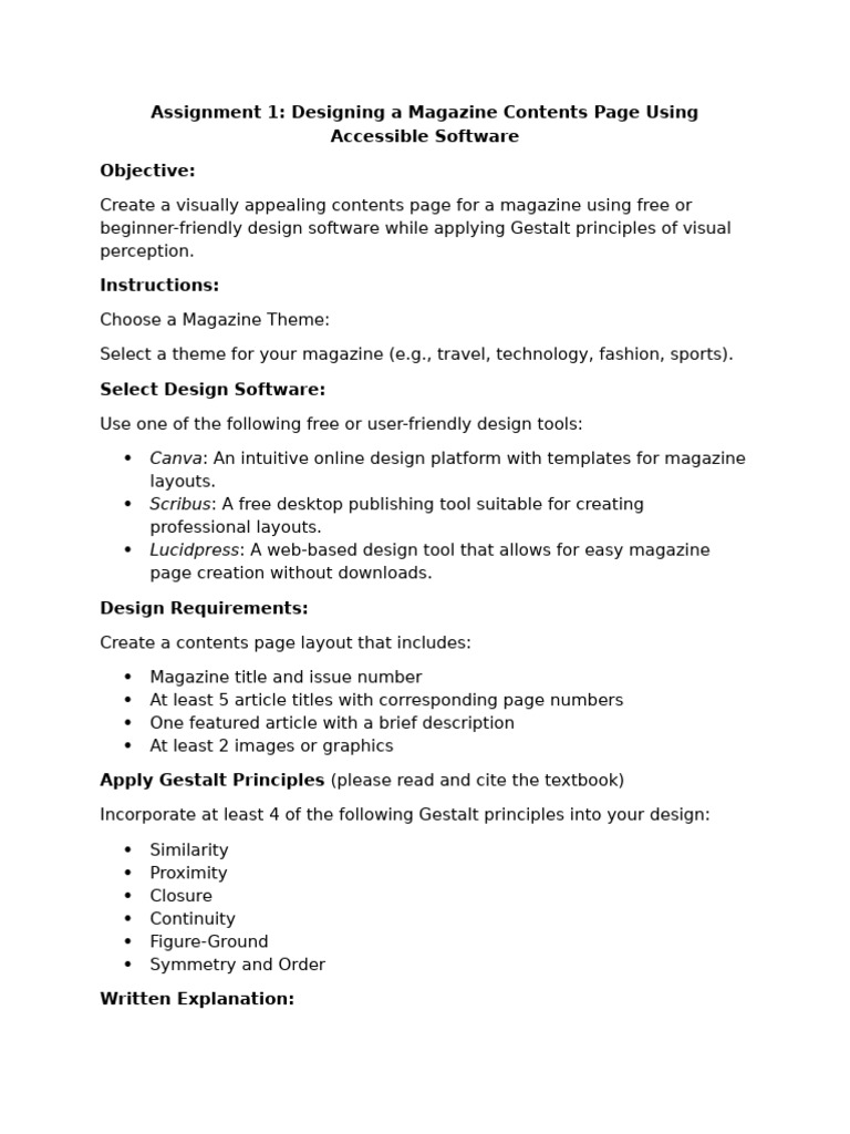 COMM 207 Assignment 1 | PDF