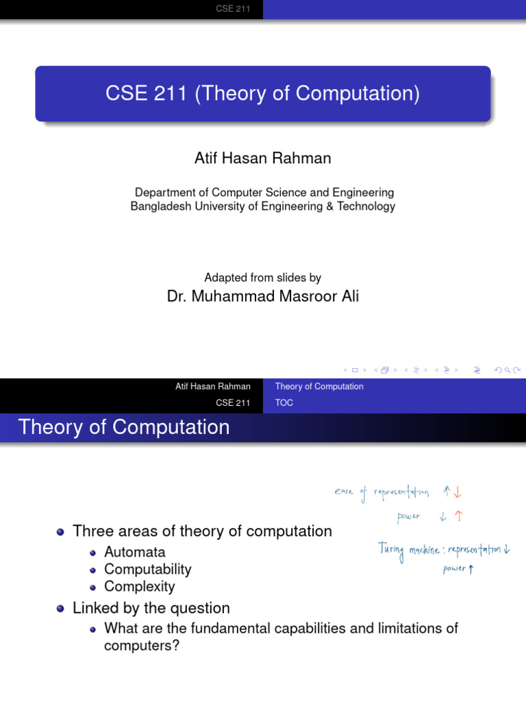 Intro2 Pdf Theory Of Computation Automata Theory 1097