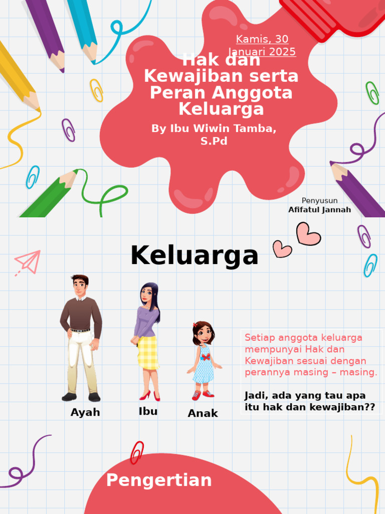 Materi Dan Tugas Pendidikan Pancasila Kelas 3C | PDF