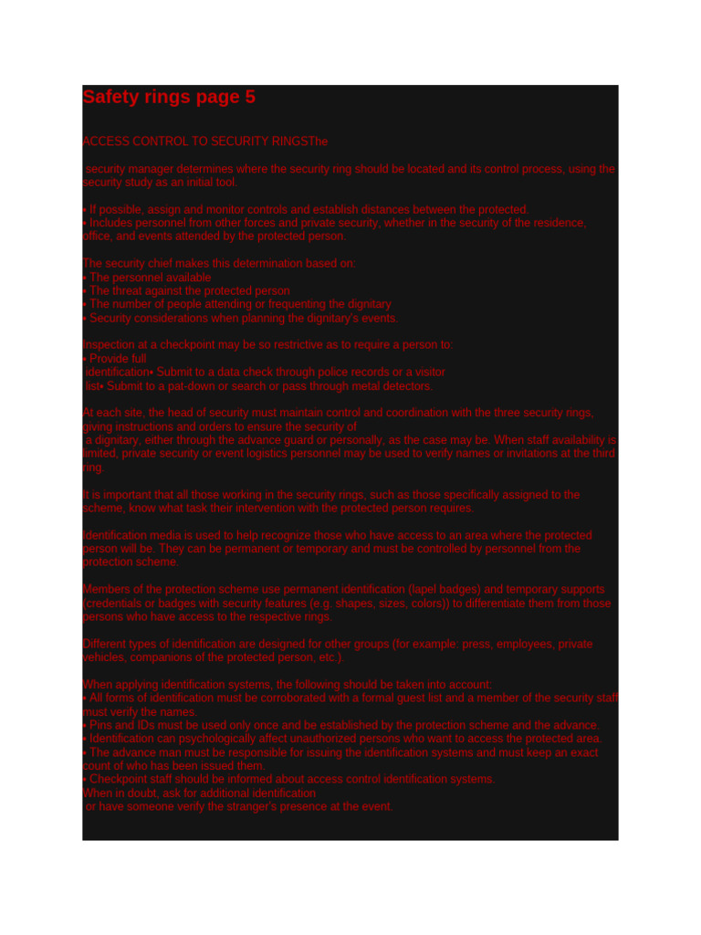 Safety Rings Page 5 | PDF | Risk | Communication