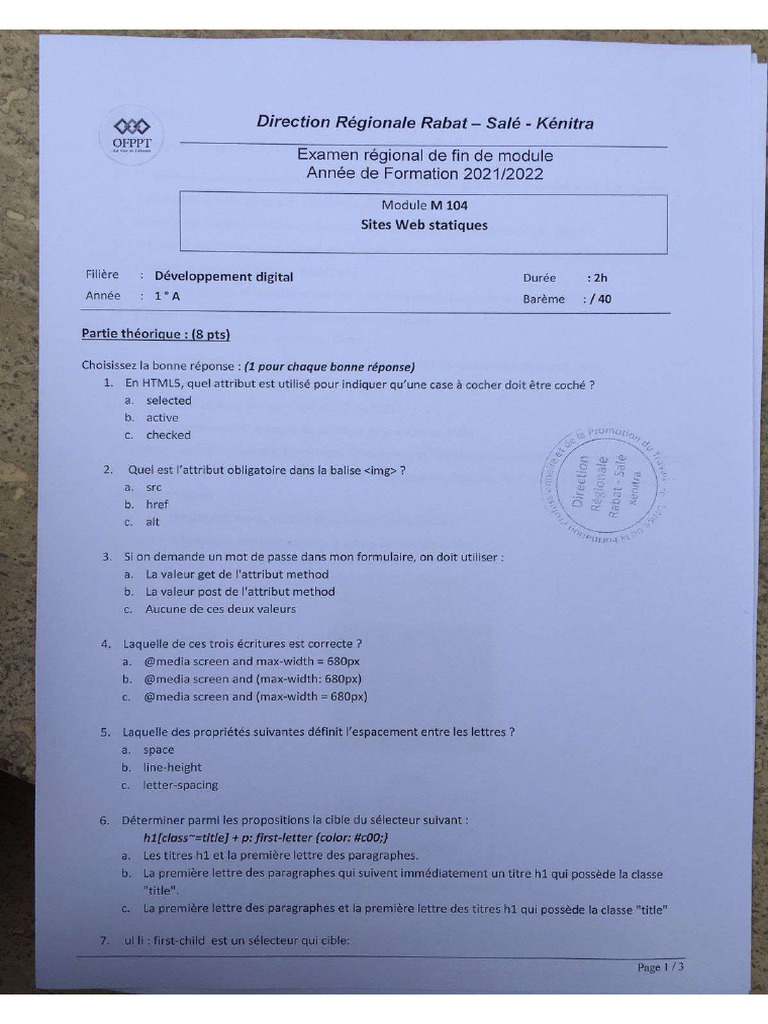 2022 Efm Web Rabat V1 | PDF