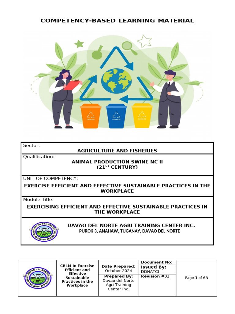 Sustainable Practices in Animal Production | PDF | Waste | Recycling