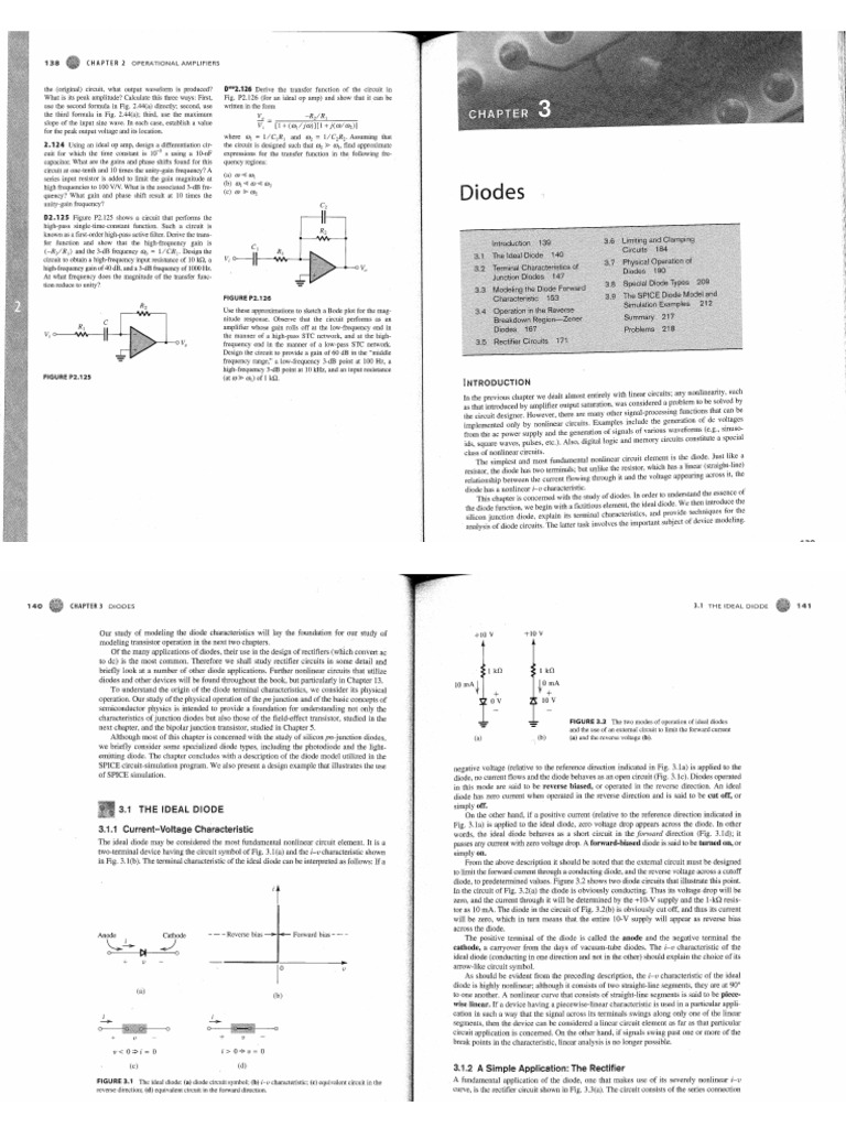 Cap 3 - Diodos - Elet - Analogica | PDF