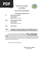OIC Designation Memorandum Template | PDF