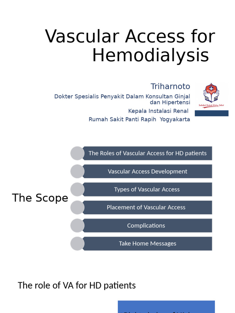 Vascular Access Strategies for Hemodialysis | PDF | Angiology | Medical ...