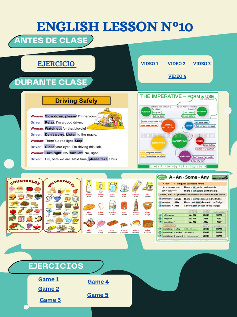 English lesson 10 (2) | PDF