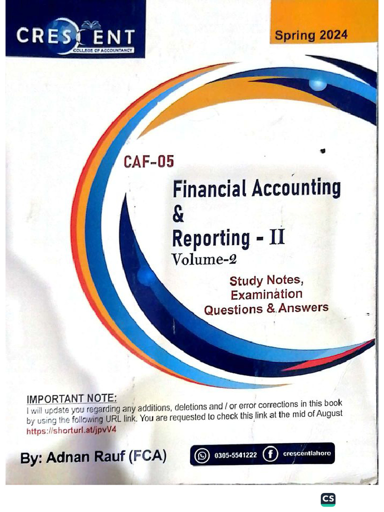 r2 Sir Adnan Rauf Srping-24 Volume-2 | PDF