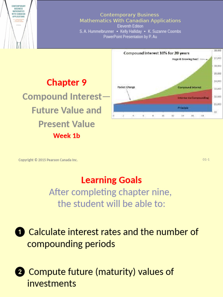 Ch 9 -- Compound Interest Intro | PDF | Interest | Compound Interest