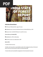 India State of Forest Report 2025 | PDF | United Nations Framework ...