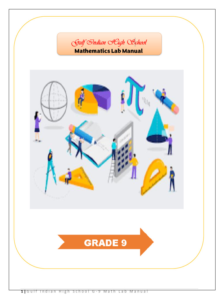 Grade 9 Lab Activities and Projects 2024-25 | PDF | Area | Circle