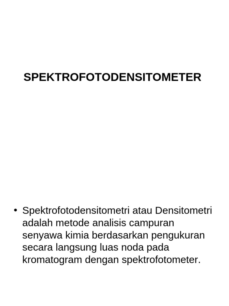 Analisis Kromatografi Lapis Tipis KLT | PDF