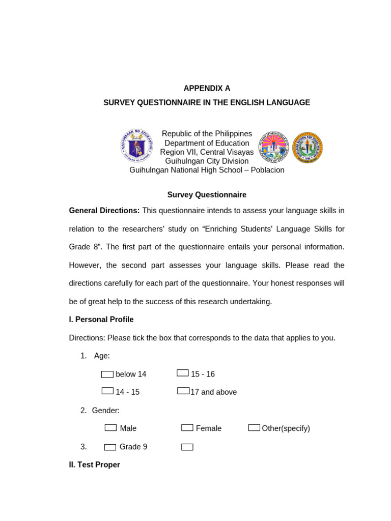 Title Hearing Template | PDF