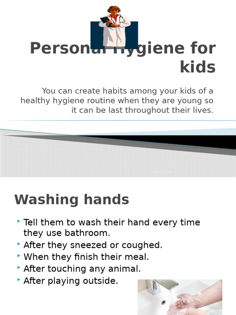 Essential Hygiene Tips for Kids | PDF