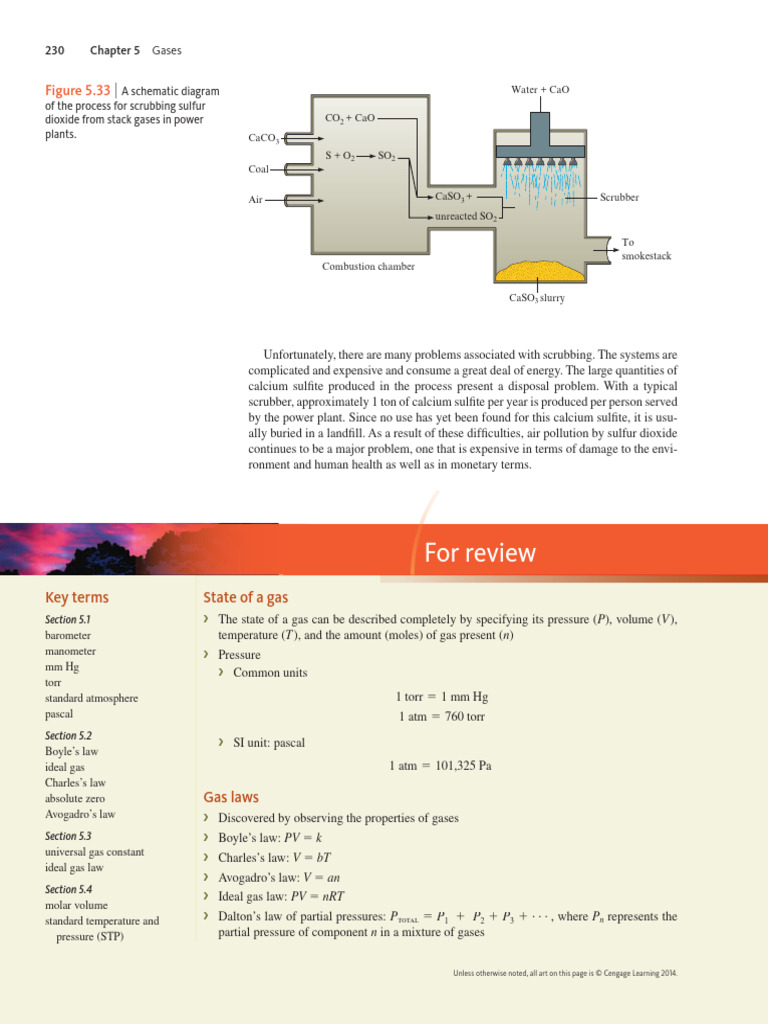 Chapter 5 Gases (Question) PDF | PDF | Gases | Pressure