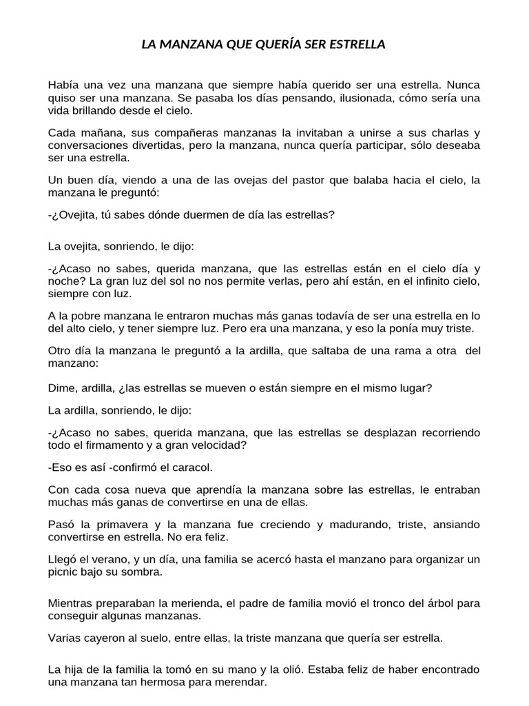 La Manzana y su Estrella Interior | PDF