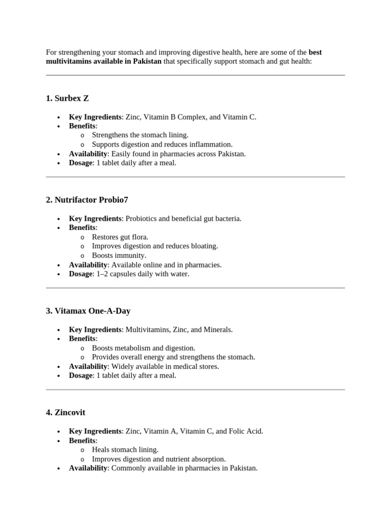 For Strengthening Your Stomach and Improving Digestive Health | PDF ...