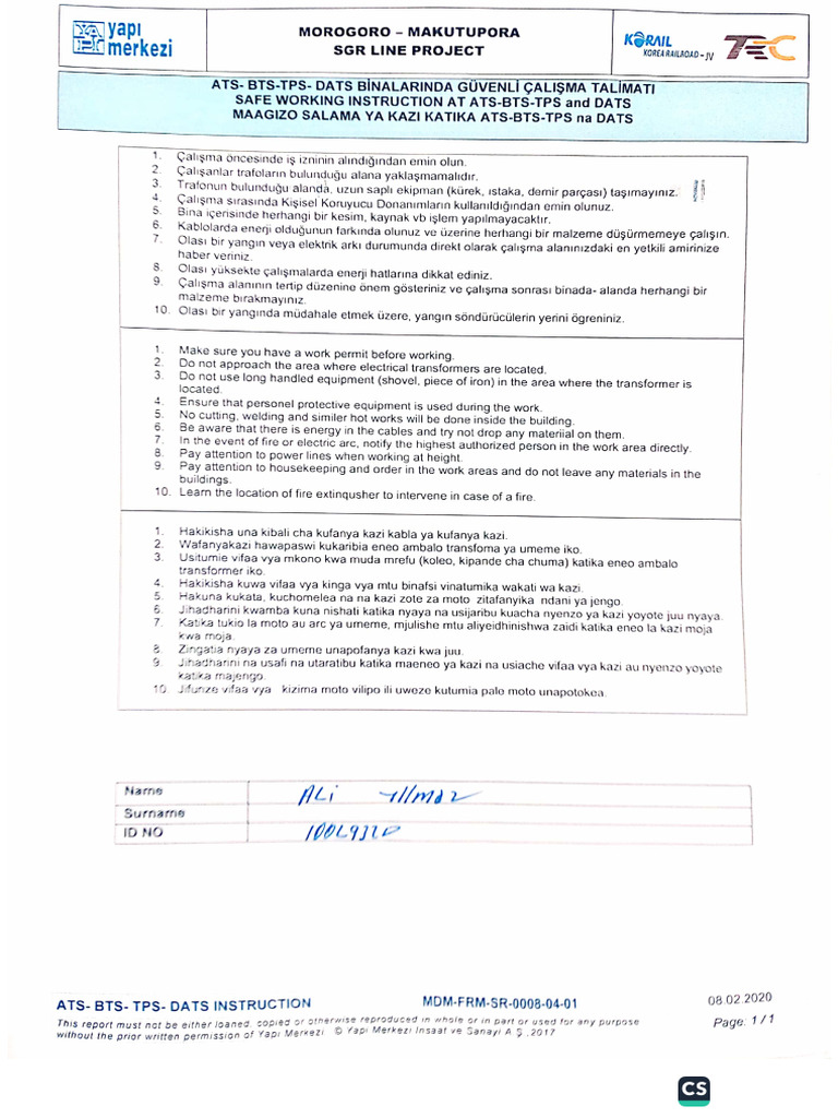 L.P and Procedure of Ats, Dats, Tps | PDF