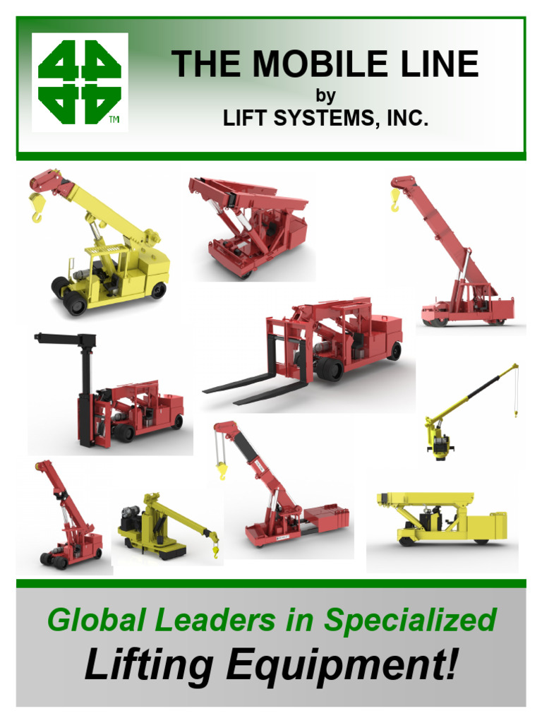 Mobilift Crane Capacity Overview | PDF | Elevator | Crane (Machine)