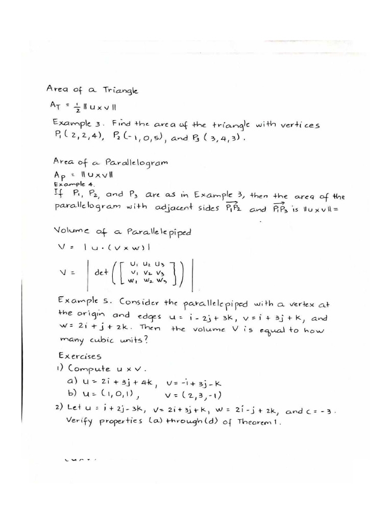 Cross Product r3 | PDF