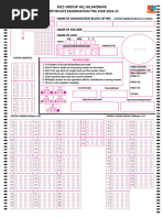 Circle Choice AnswerSheet | PDF