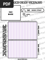 (Free) DIY Switch Template (Character #1) (Black & White + Color) | PDF