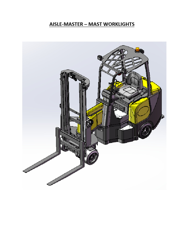 Aisle-Master - Mast Worklights | PDF