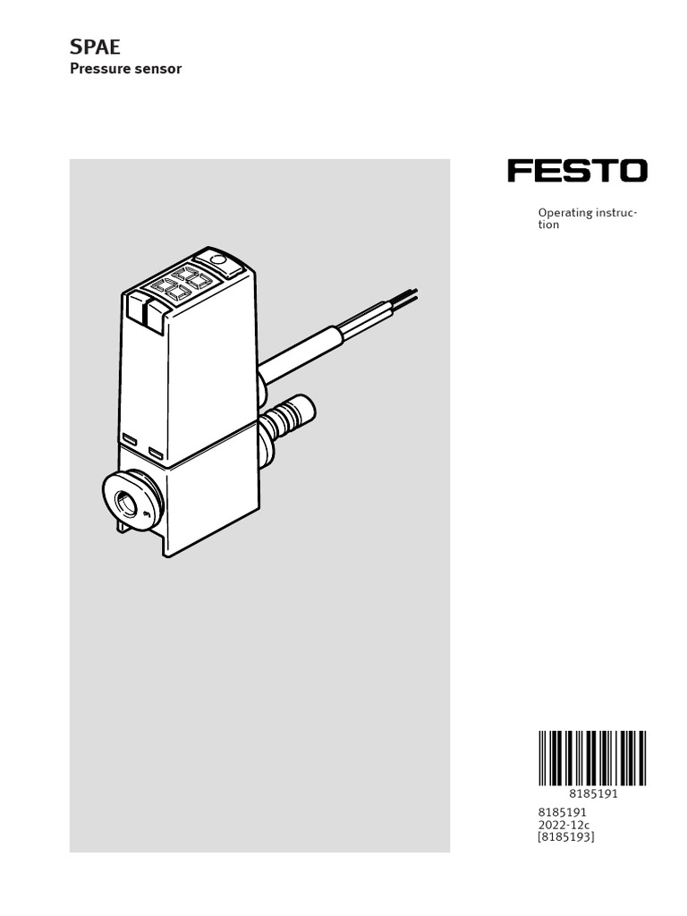SPAE Operating-Instr 2022-12c 8185193g1 | PDF | Electrical Connector ...