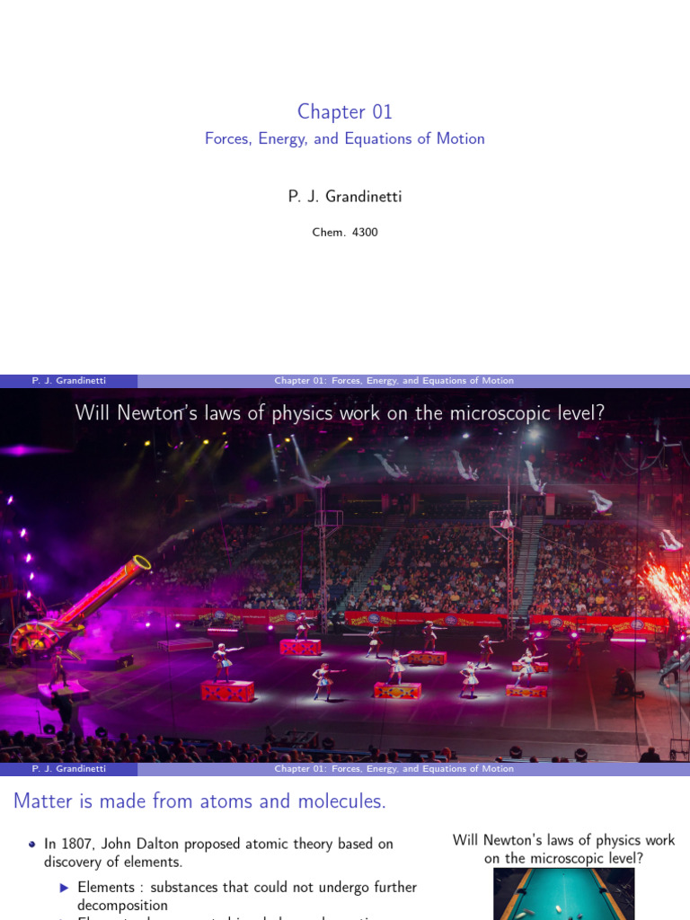 Forces and Motion in Classical Physics | PDF | Force | Newton's Laws Of ...