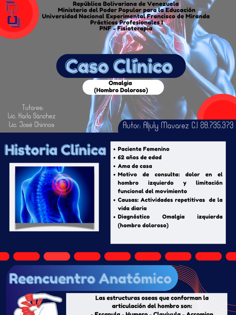 Caso Clínico: Omalgia en Hombro Izquierdo | PDF | Hombro | Anatomía humana