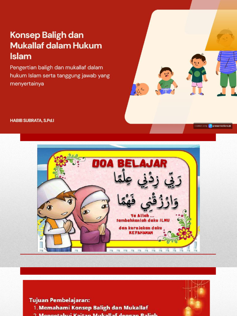 Understanding Baligh and Mukallaf PDF | PDF
