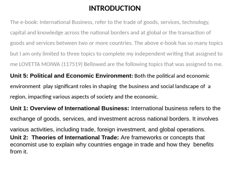 An Introduction To Independent Writing | PDF