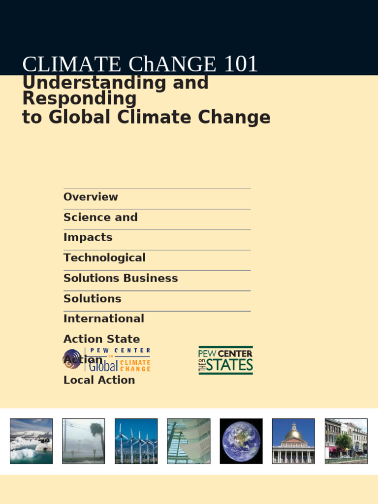 Pew-2006-CC-101-An-Introduction_250127_060052 | PDF | Greenhouse Effect | Climate Change