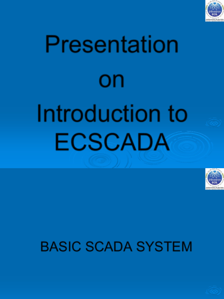 Ecs Cada | PDF | Scada | Programmable Logic Controller