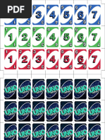 UNO INFINITY RULE | PDF | Card Games | Consumer Goods