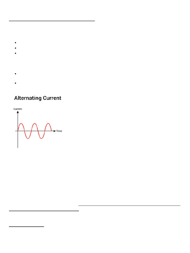 Alternating Current and Direct Current (Ac and DC) New | PDF ...