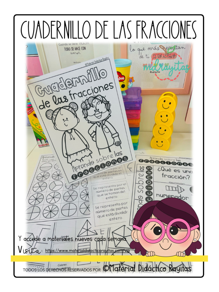 Cuadernillo de Las Fracciones - PDF Versión 1 | PDF | Visión | Diseño ...
